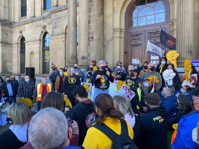 Galerie de photos – Rally Fredericton | SCFP - Local 889