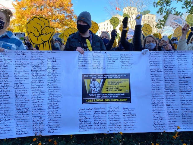 Galerie de photos – Rally Fredericton | SCFP - Local 889